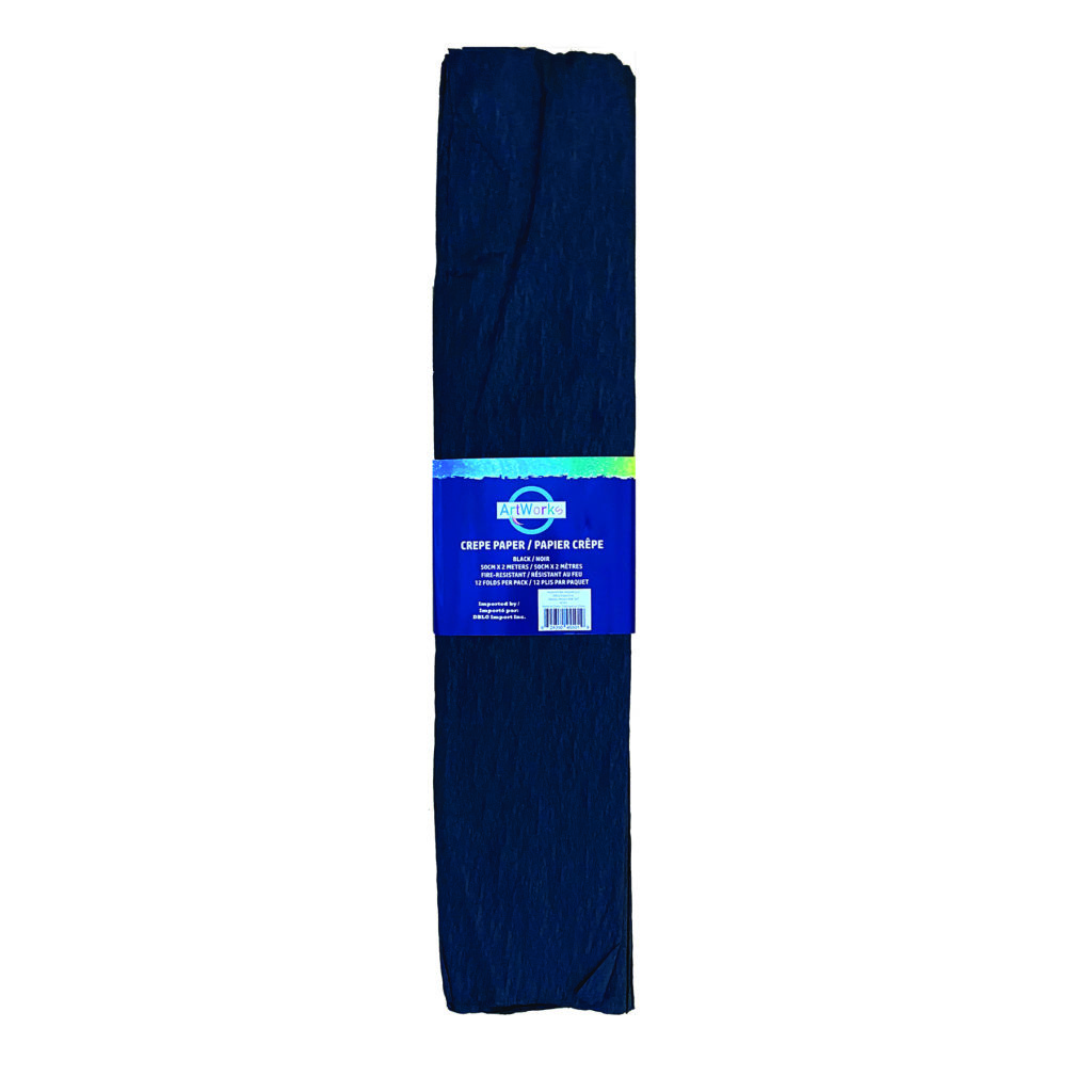 Black Crepe Paper - DBLG Import